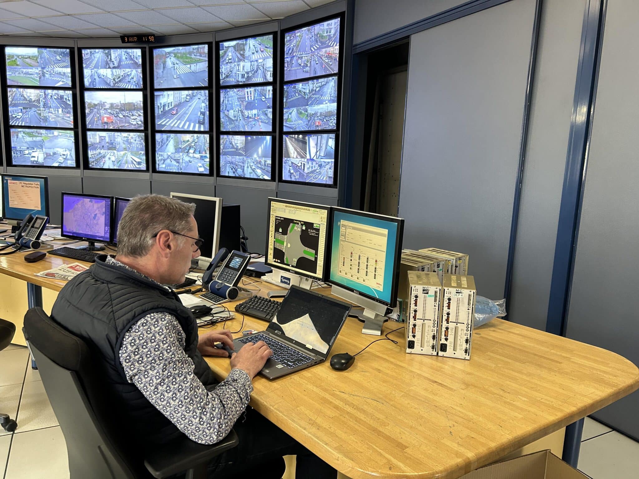 Poste Central de Régulation du Trafic routier (PCRT)